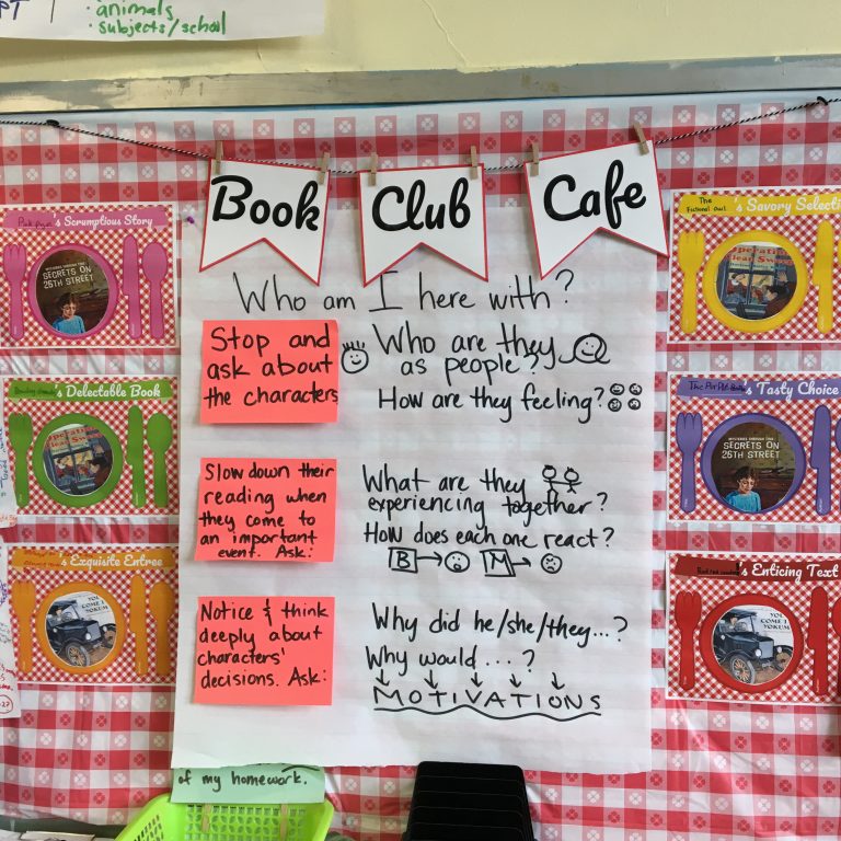 Book Club Cafe (Free Resource!)